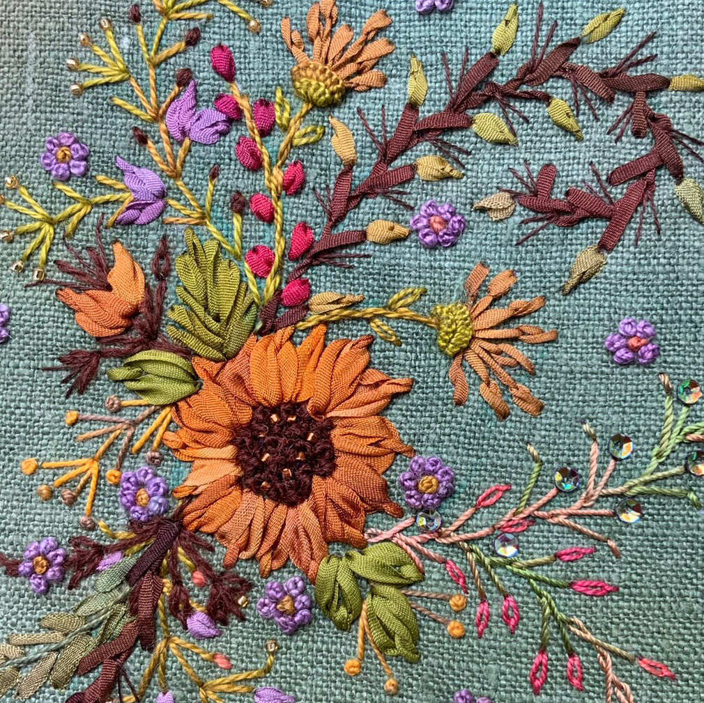 "ORGANIC EMBROIDERY" WEEKEND RETREAT BY JENNIFER CLOUSTON - Colour Streams